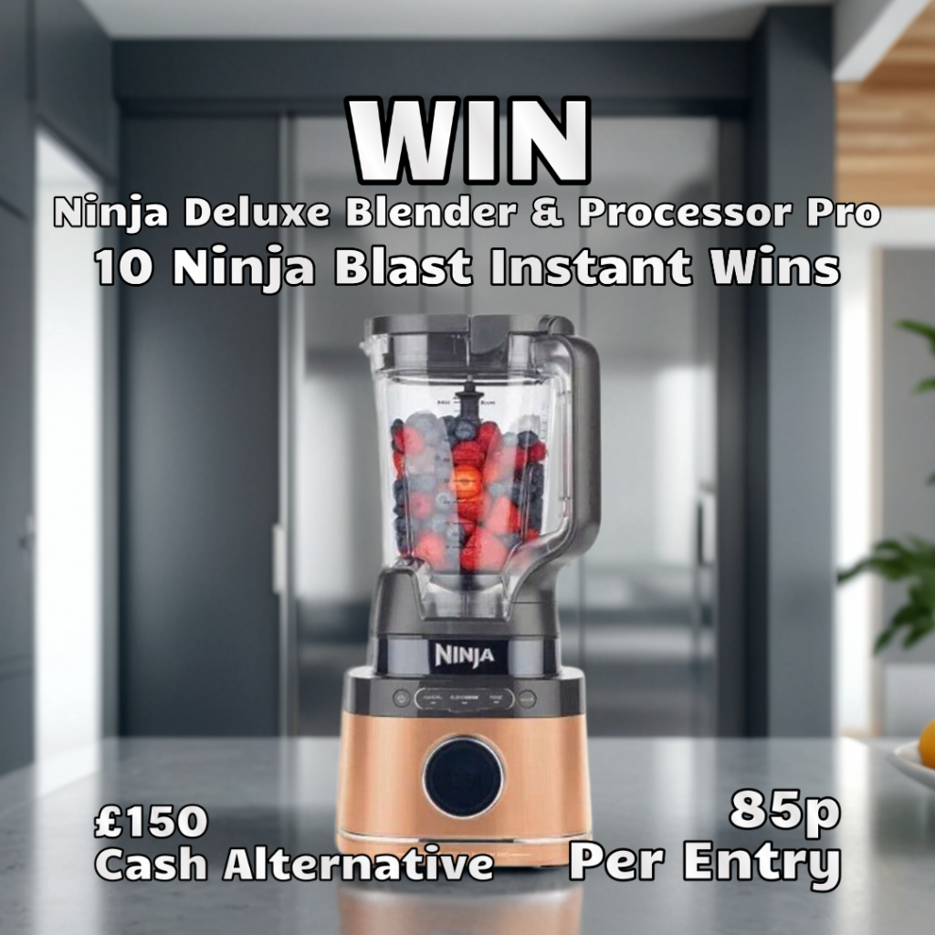 WIN Ninja Deluxe Blender & Processor Pro – Kernow Raffles Ltd